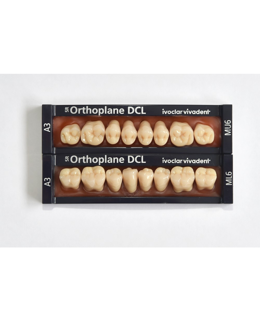 1 x 8 SR Orthoplane DCL - Lower Posterior - Mould ML6, Shade B3