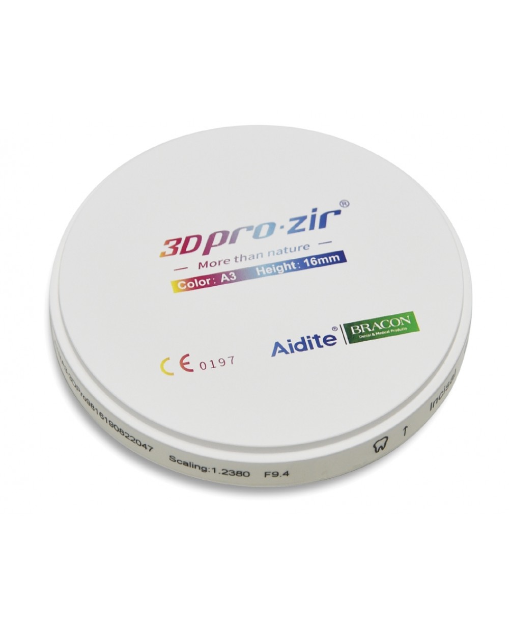 Aidite Biomic 3D Pro Multi Layer Zirconia 98 x 14 A3.5