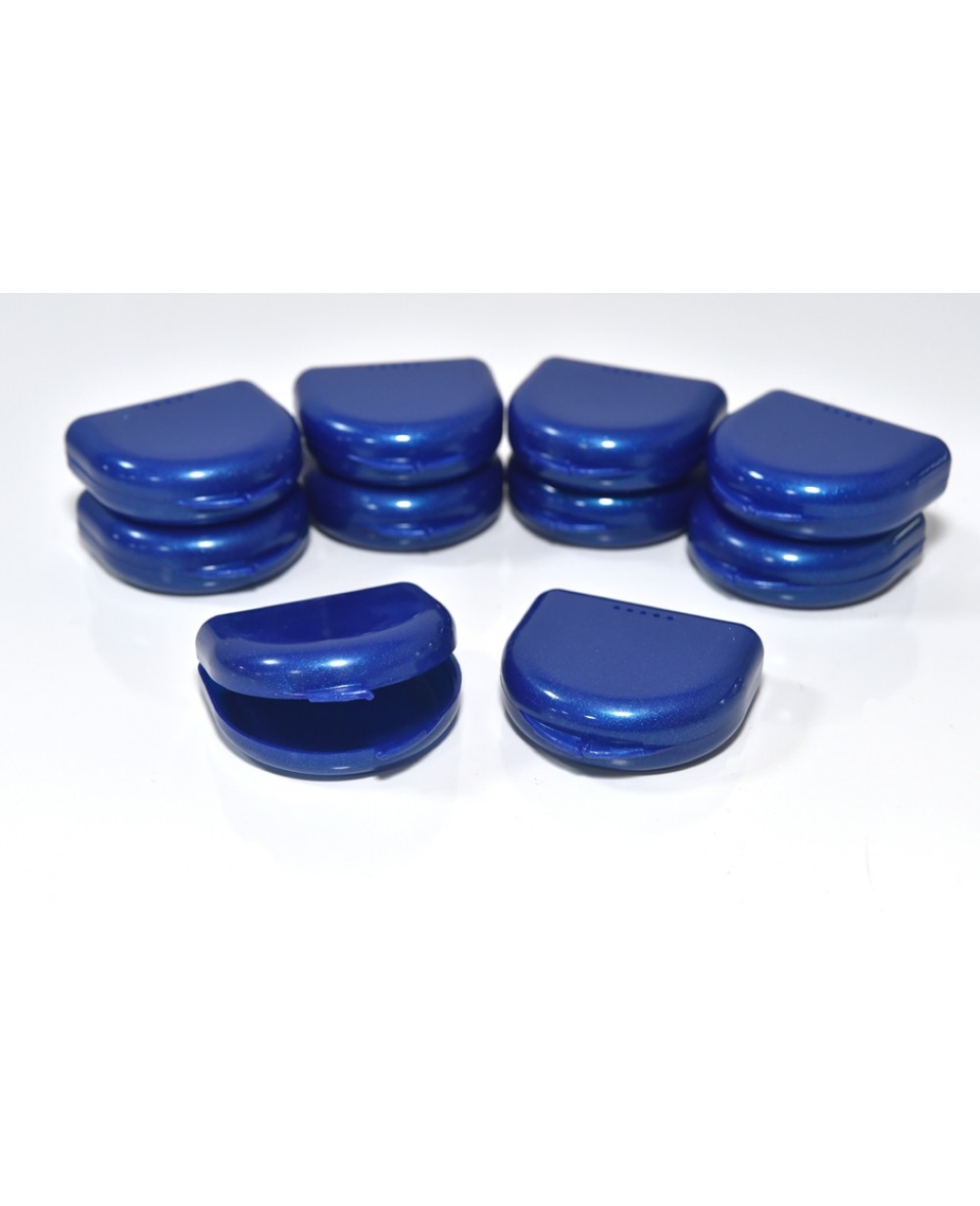 Bracon High Gloss Retainer Boxes - Blue Glitter - Pack of 10 - Ortho ...