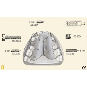 109-0810 Forestadent Piston Screws - Pk 5 - Orthodontic Materials ...