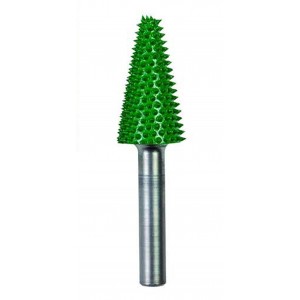 Mestra Model Router Tungsten Conical Bur - Green