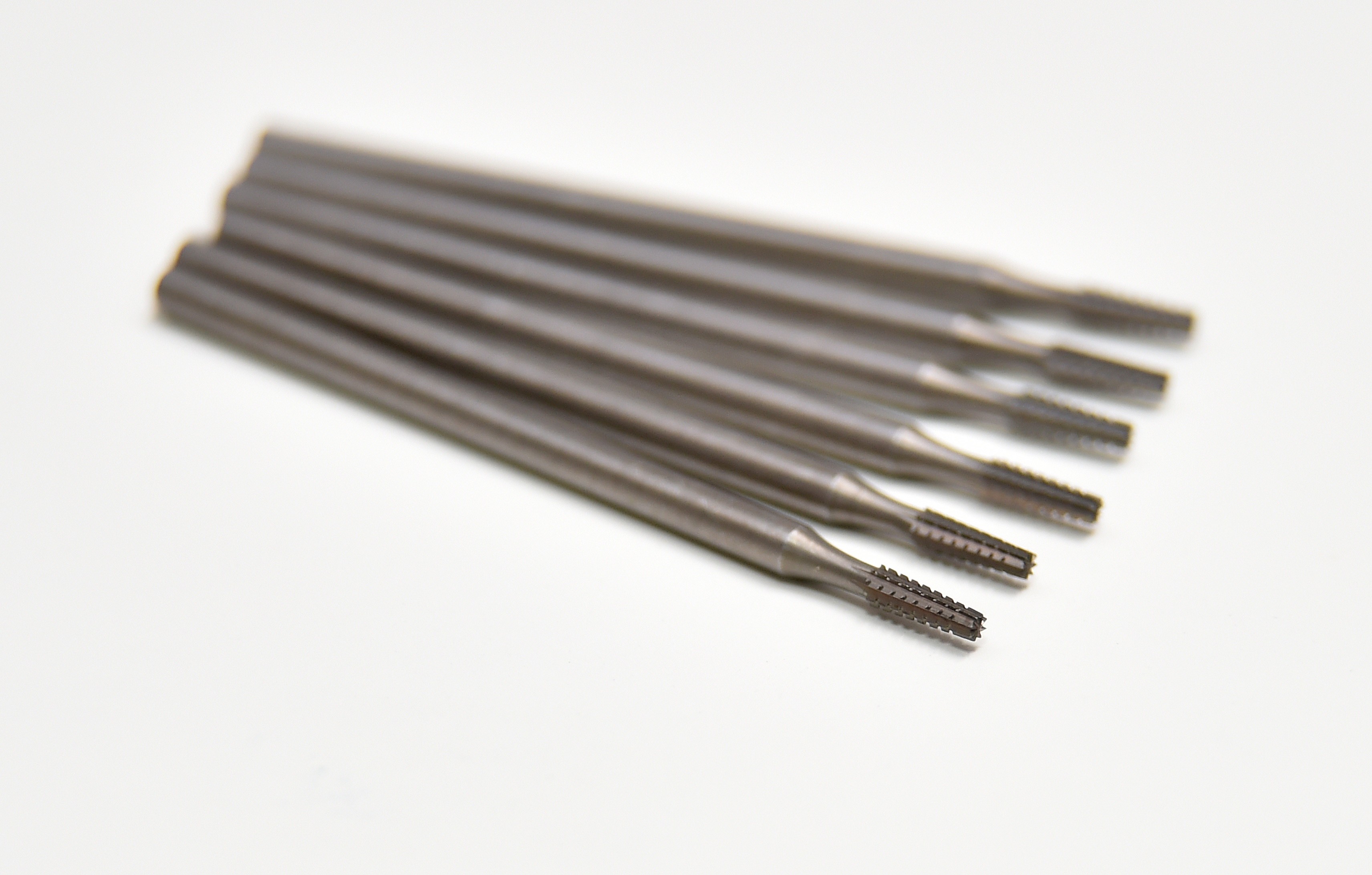 0.7mm Steel Tapered Fissure Burs - Pack of 6