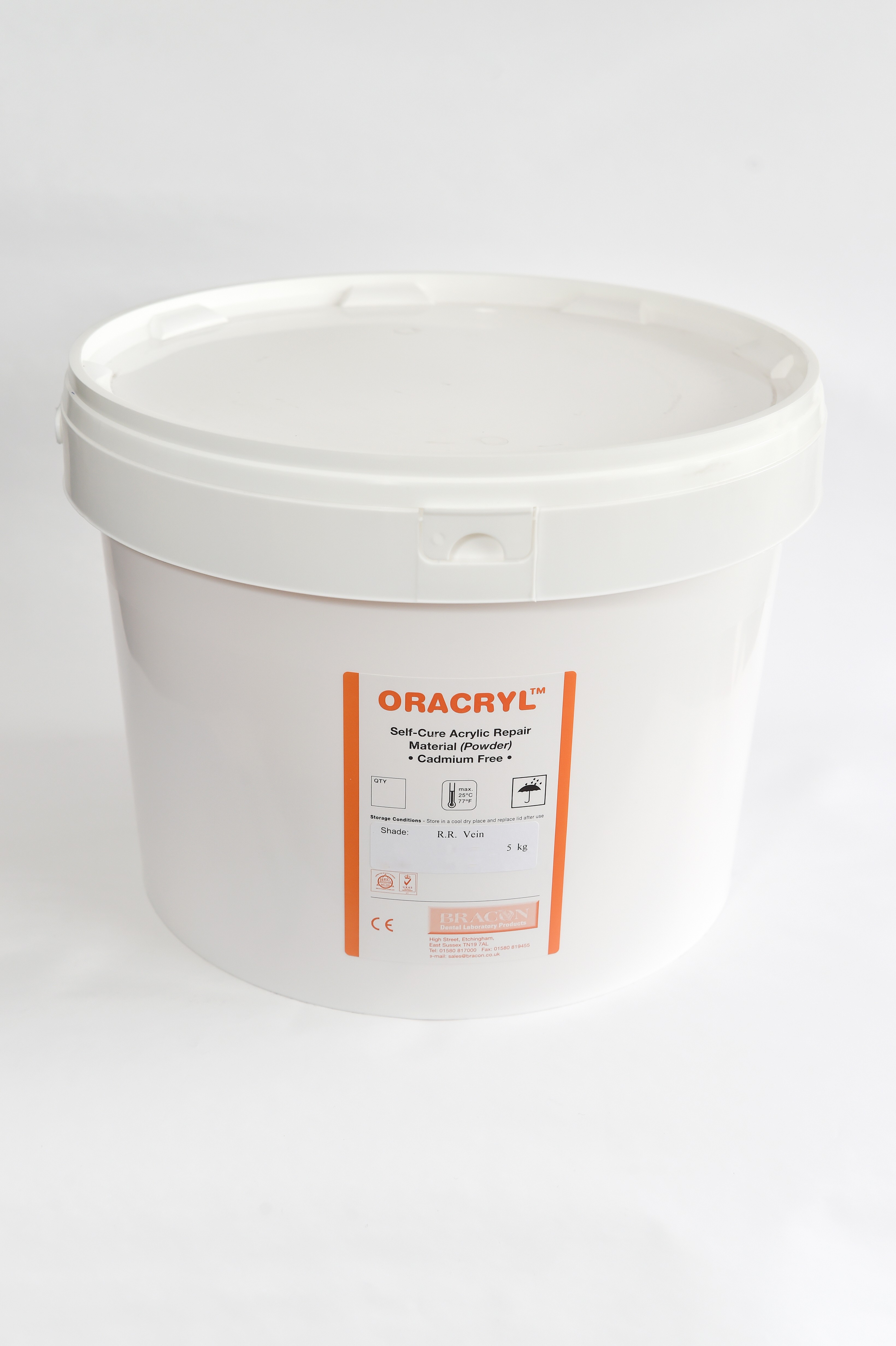 5kg Oracryl Cold Cure - Veined Acrylic