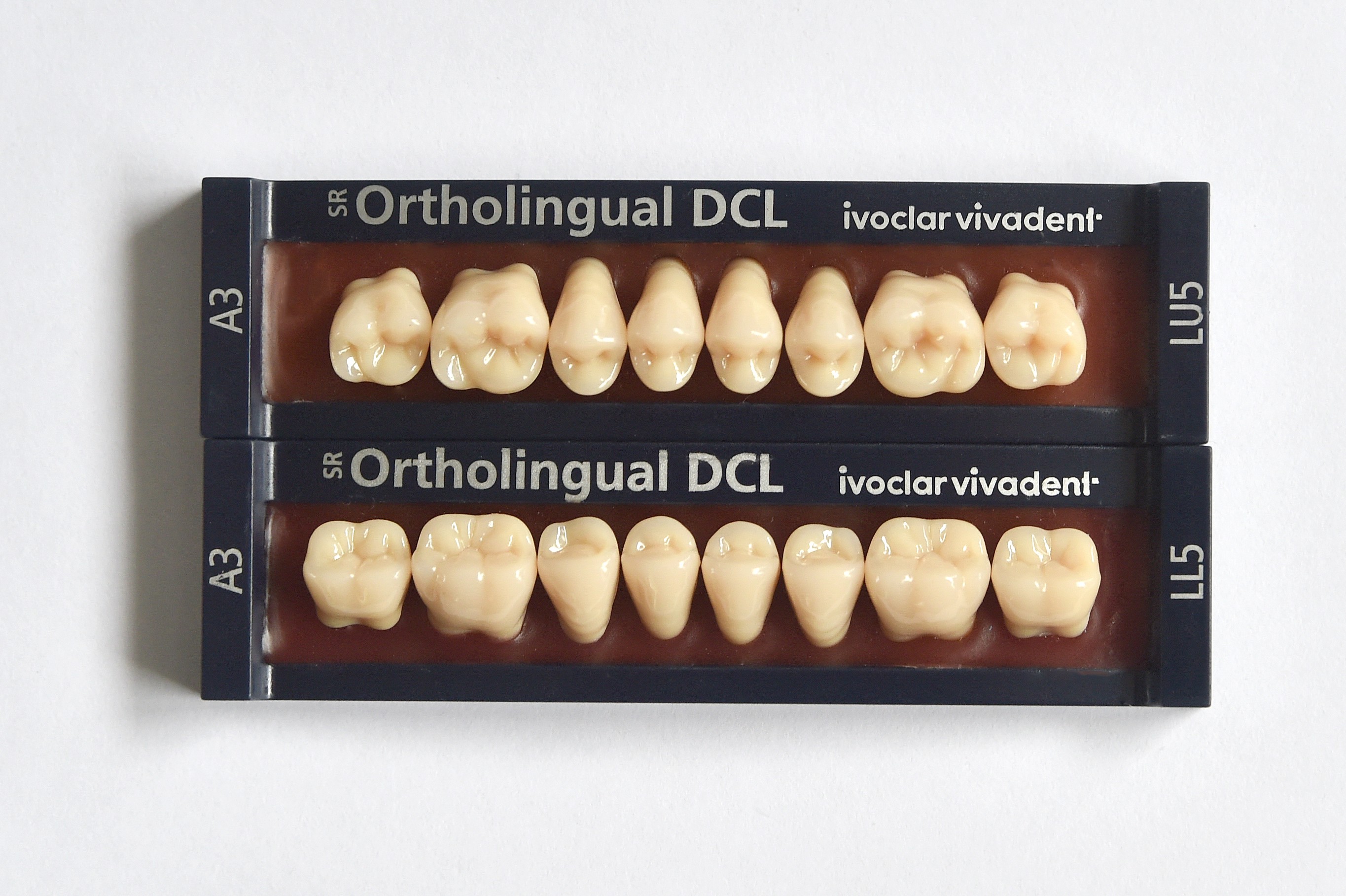 1 x 8 SR Ortholingual DCL - Upper Posterior - Mould LU3, Shade C3 ...