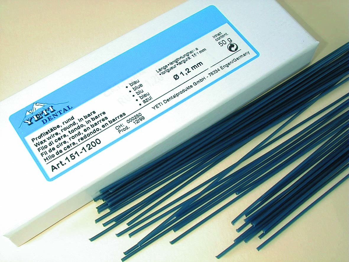 50gm Yeti Round Wax Wire - 1.5mm