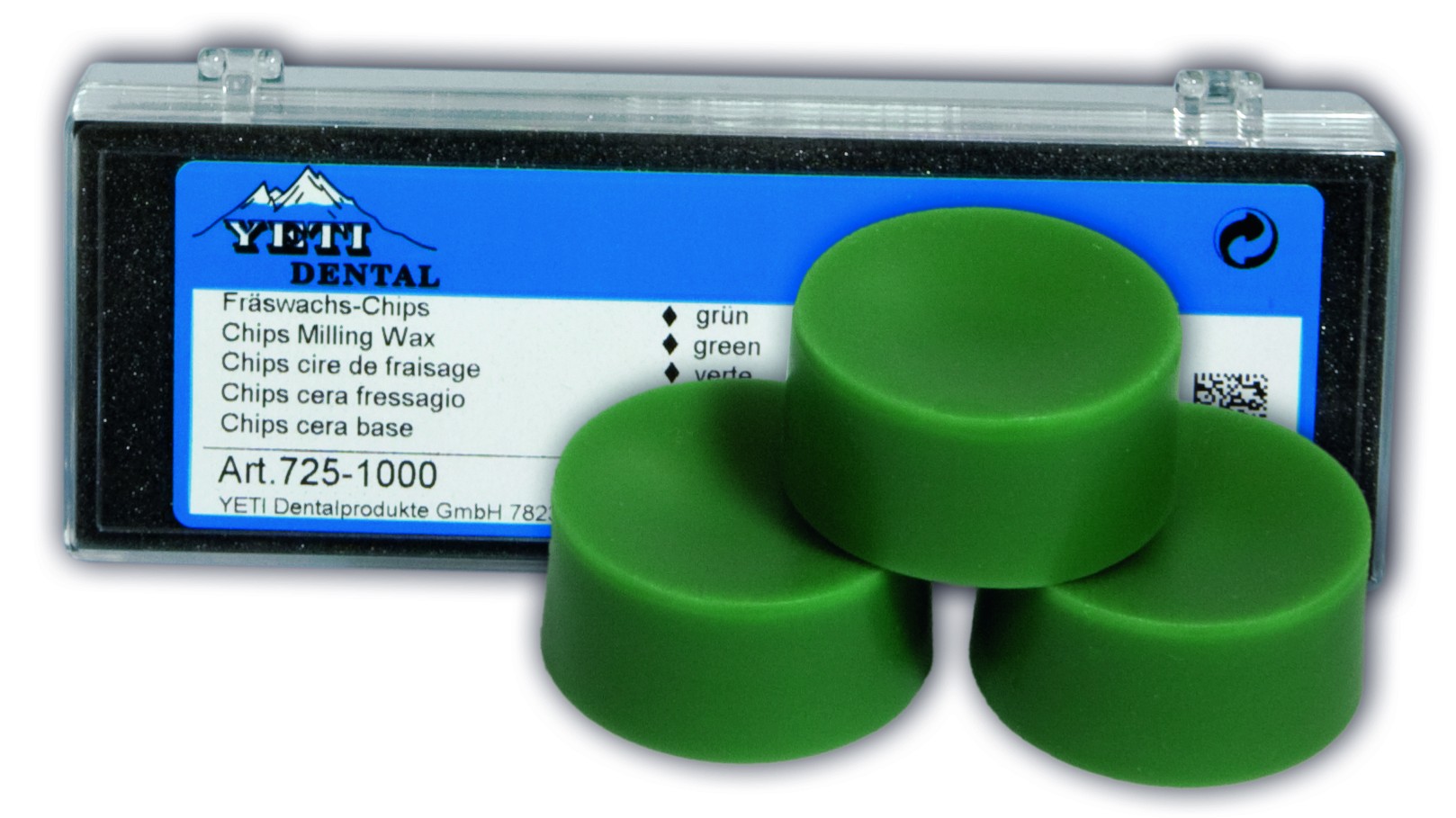 3 x 20gm Yeti Monolith Milling Wax Chips - Green - Milling Wax - Waxes ...