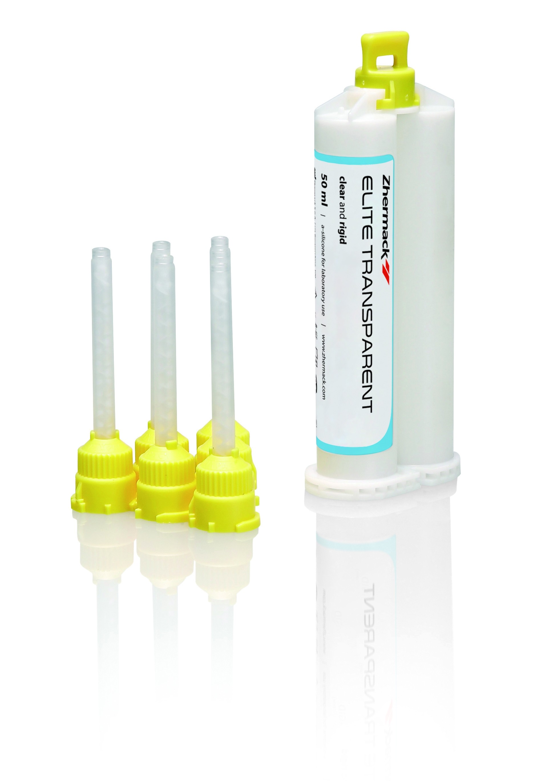 1 x 50ml Zhermack Elite Transparent